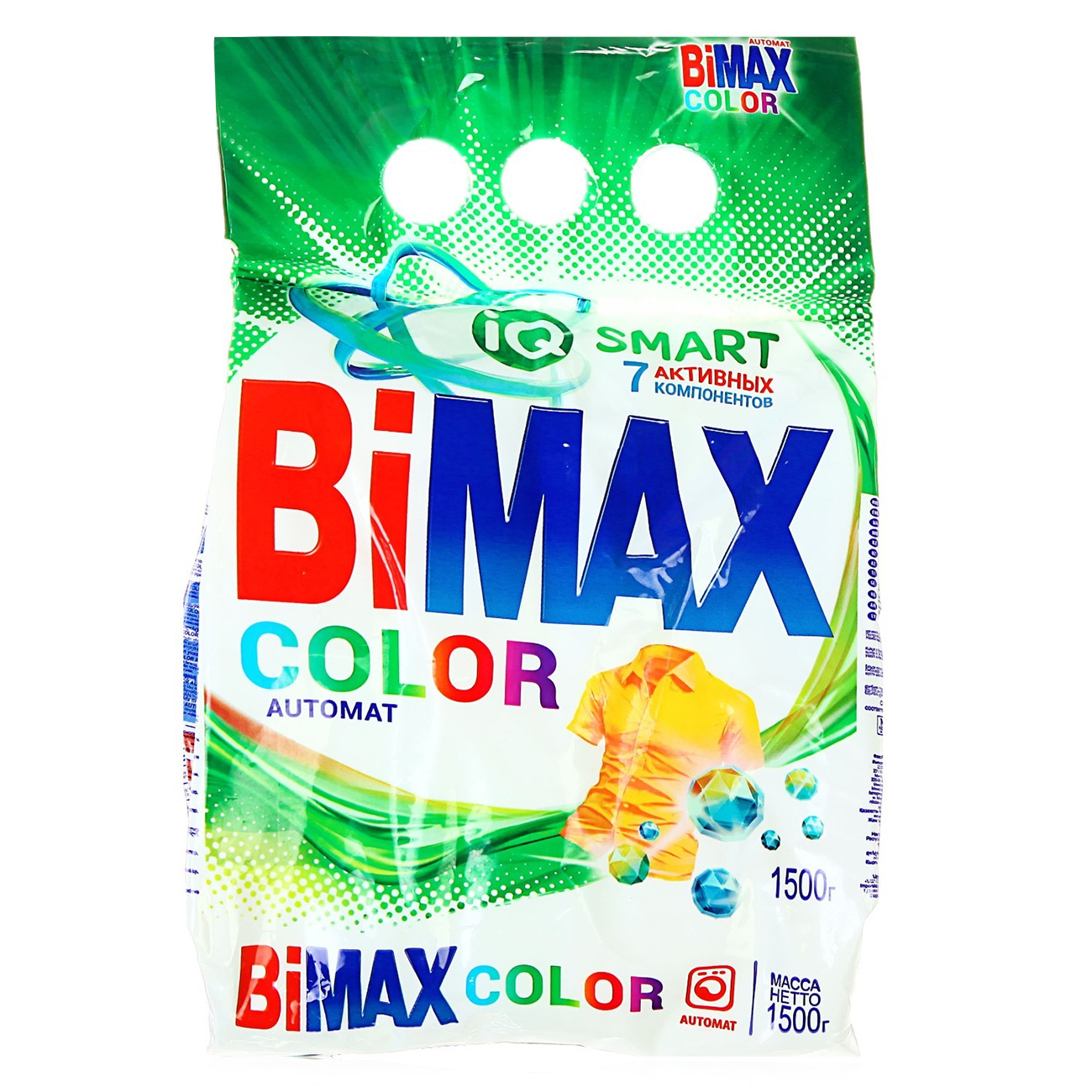 Стиральный порошок BIMAX Color 1,5кг купить в Томске